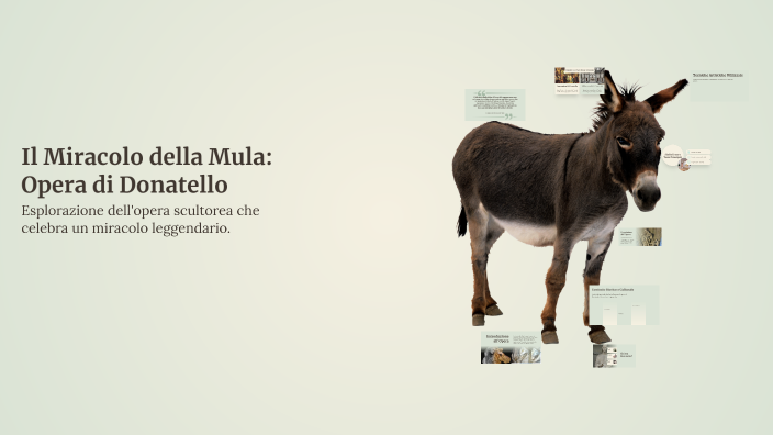 Il Miracolo della Mula: Opera di Donatello by Rebecca Petroni on Prezi