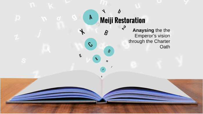 Analysing the Charter Oath of 1868 by Ryan Slavin on Prezi