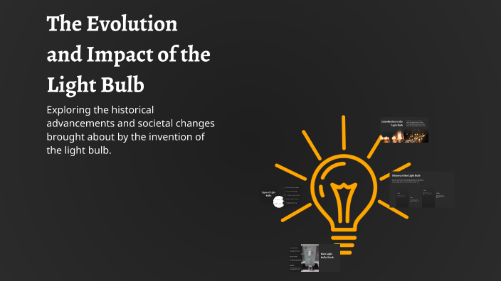 The Evolution and Impact of the Light Bulb by GD Fujin on Prezi