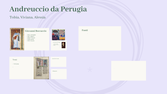 ANDREUCCIO DA PERUGIA by viviana filippi on Prezi
