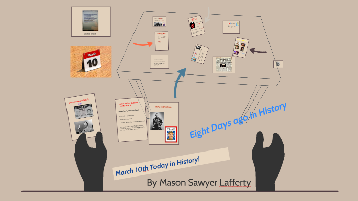arch 10th Today in History by Mason Lafferty