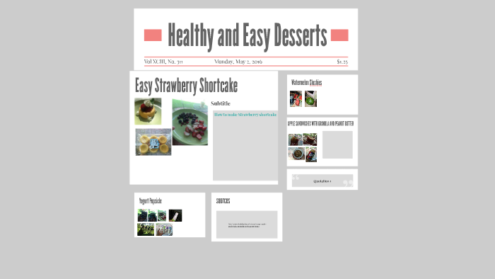 Easy Strawberry Shortcake by serena springer on Prezi