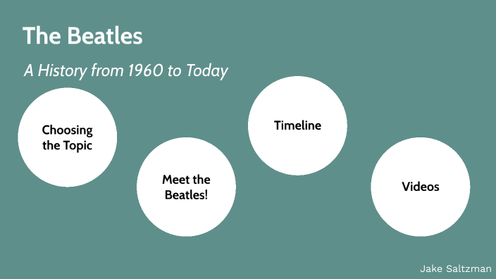 The Beatles: A History from 1960 to Today by Jake Saltzman on Prezi