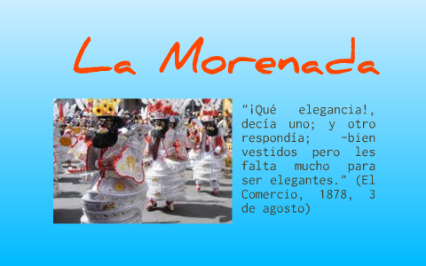 La máscara de la morenada by July Huaman Perez on Prezi
