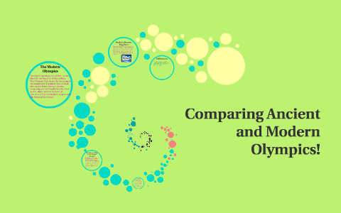 Comparing Ancient and Modern Olympics! by Anusha Kanani on Prezi