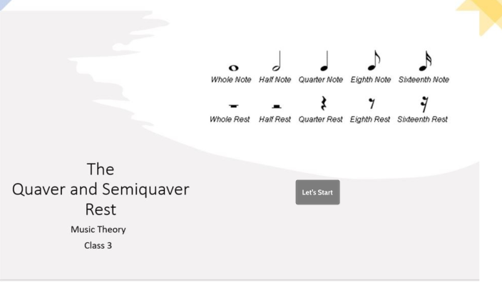 Class 3: Quaver and Semiquaver Rest by Monique Scantlebury-Hinds on Prezi