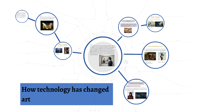 How technology has changed art by alexis pichardo