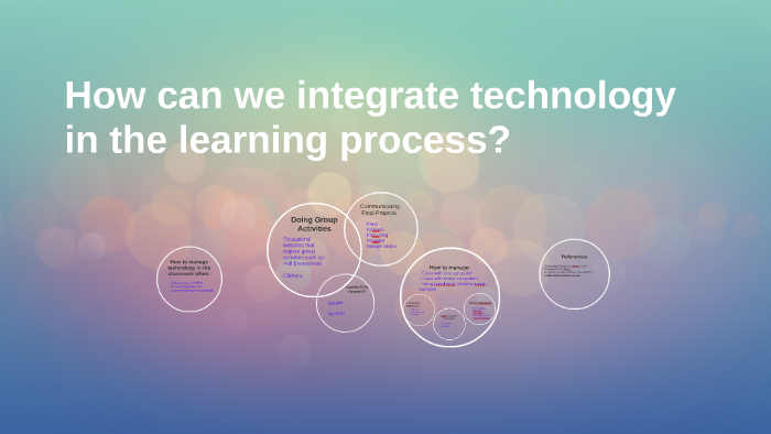 How can we integrate technology in the learning process? by tomoko ...