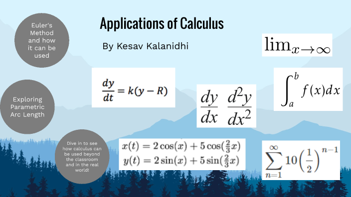 Applications of Calculus by Kesav Kalanidhi on Prezi