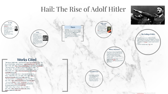 Hail: The Rise of Adolf Hitler by Nichole Robertson on Prezi