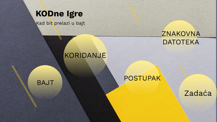 KODne Igre by Ivana Tomašević on Prezi