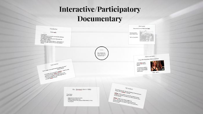 Interactive/Participatory Documentary by Bet Fowler on Prezi