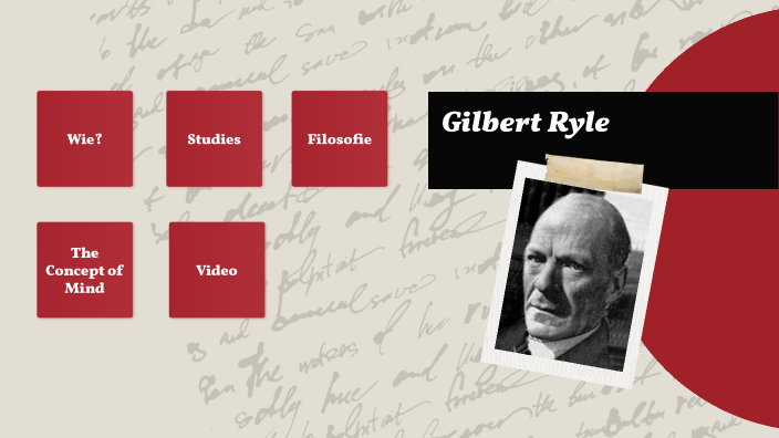 Gilbert Ryle by clarisse de noyette on Prezi
