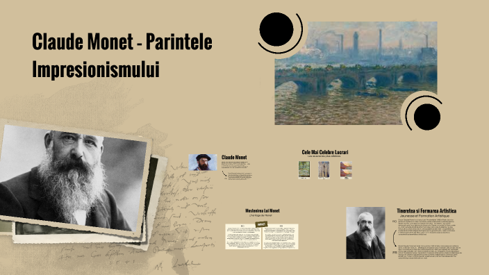 Claude Monet by Sebastian Cretu on Prezi