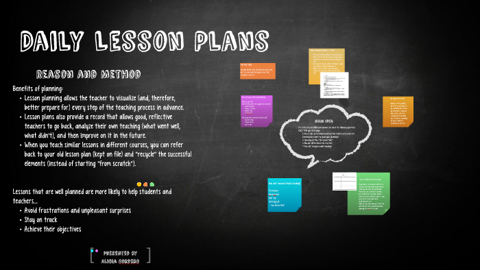 Lesson Plans by Alicia Cordero on Prezi