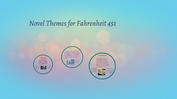 Novel Themes for Fahrenheit 451 by Taylor Prater on Prezi