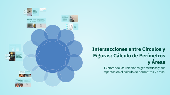 Intersecciones Entre Círculos Y Figuras Cálculo De Perímetros Y áreas
