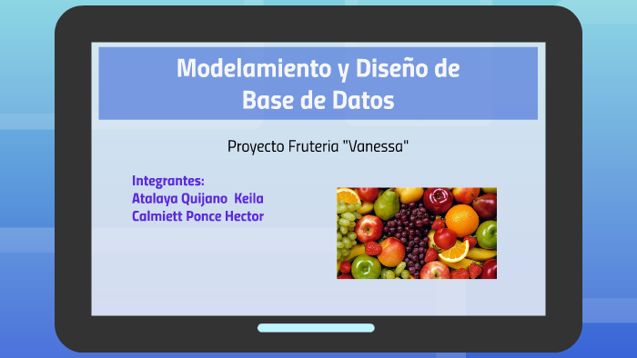 Modelamiento y Diseño de Base de Datos by Keila Atalaya on Prezi