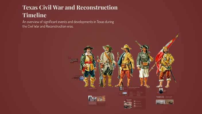 Texas Civil War and Reconstruction Timeline by Julianna Villegas on Prezi