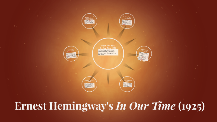 Ernest Hemingway's In Our Time (1925) by Catherine Parrish on Prezi