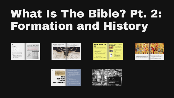 What The Bible Is (And Isn't): Pt 2 by Clint Leavitt on Prezi