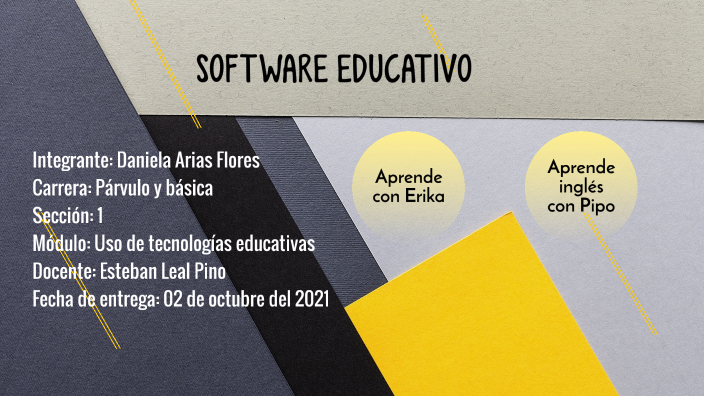 Software educativo by Daniela Fernanda Arias Flores on Prezi