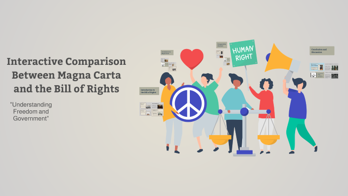 Interactive Comparison Between Magna Carta and the Bill of Rights by ...