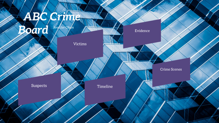ABC Crime Board by Jennifer Olson on Prezi