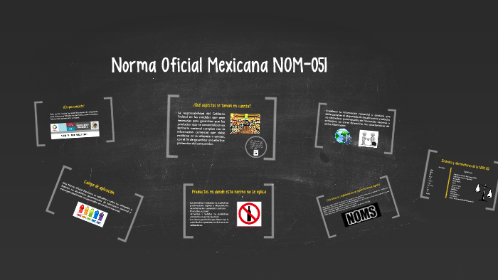 Norma Oficial Mexicana NOM-051-SSA1-1993 by Alan Librado Cortés on Prezi