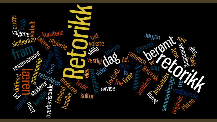 Retorisk analyse by Arne Jørgen Løvland on Prezi