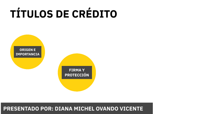 Títulos de Crédito by Michelle Ovando on Prezi