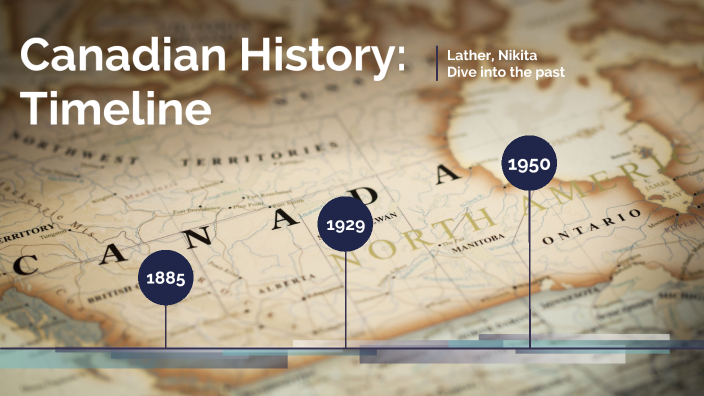 Canadian History: Timeline by Nikita Lather on Prezi