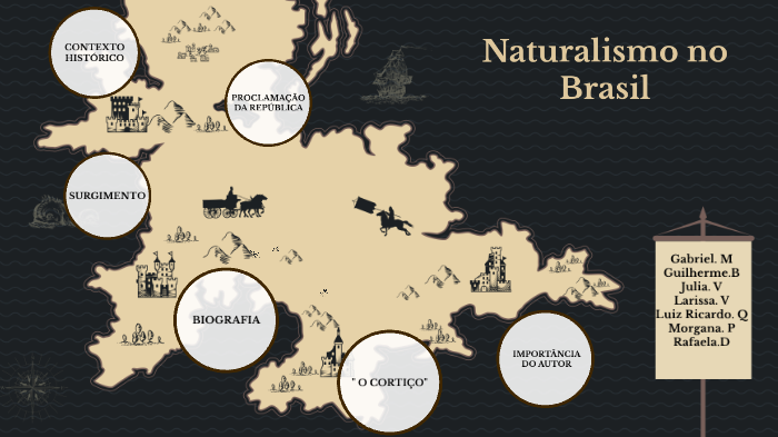 Seminário - Naturalismo no Brasil by morgana pinter on Prezi