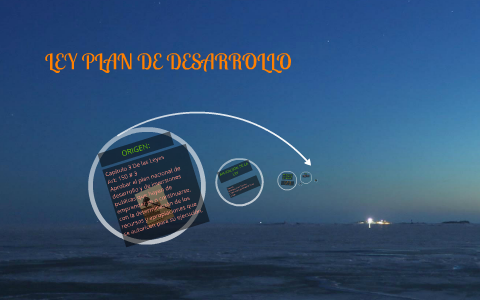 LEY PLAN DE DESARROLLO by sebastian acosta echavarria