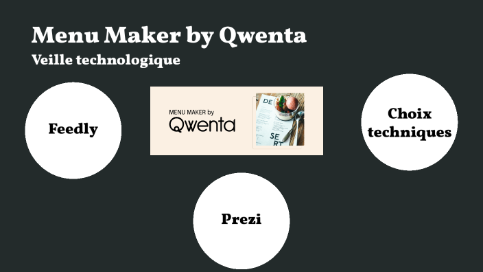 Menu Maker by Qwenta by nadji chabane on Prezi