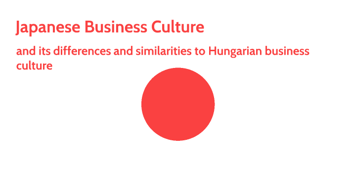 Japanese Business culture by Tamás Árvai on Prezi