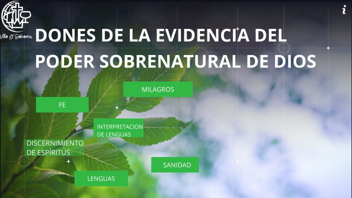 DONES DE LA EVIDENCIA DEL PODER SOBRENATURAL DE DIOS by jonathan moron ...