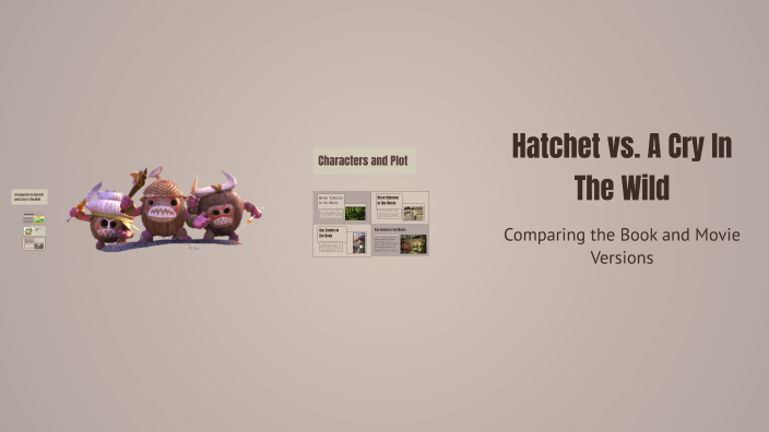Hatchet vs. A Cry In The Wild by Layla Stackhouse on Prezi