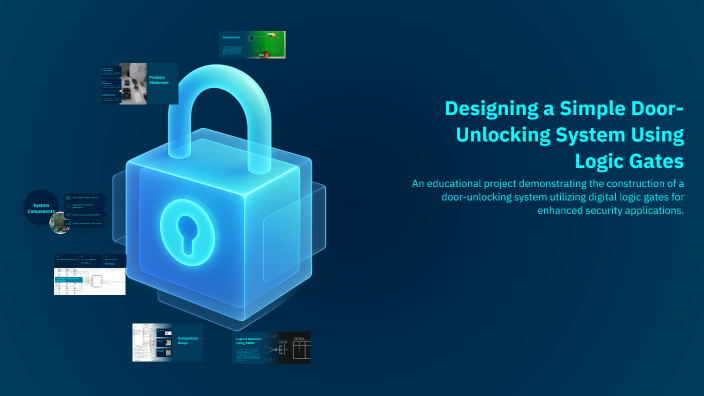 Designing a Simple Door-Unlocking System Using Logic Gates by Shada ...