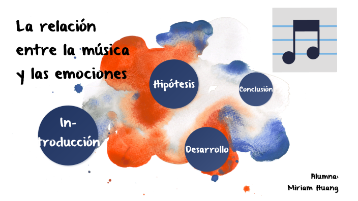 La relación entre la música y las emociones by Miriam Huang on Prezi