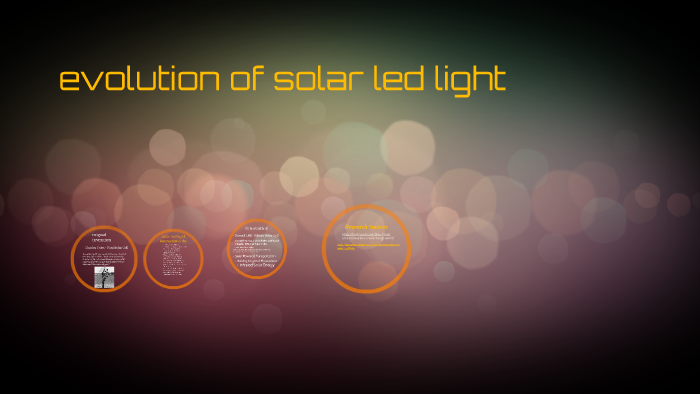 evolution of solar led light by Conni Q. on Prezi