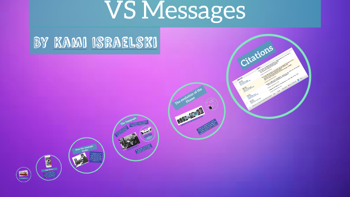 Telegraph VS Messages by Kristina Israelski on Prezi