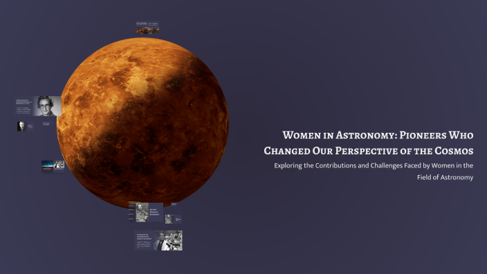 Women in Astronomy: Pioneers Who Changed Our Perspective of the Cosmos ...