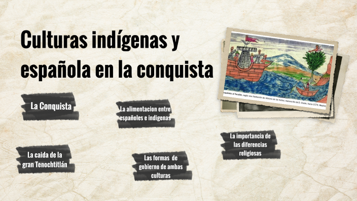 Culturas indígenas y española en la conquista by Manuel Velasco on Prezi