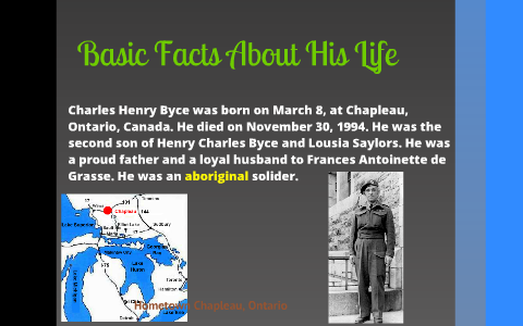 Charles Henry Byce by Selina park on Prezi