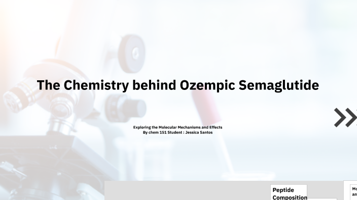 The Chemistry behind Ozempic Semaglutide by Jessica Santos on Prezi