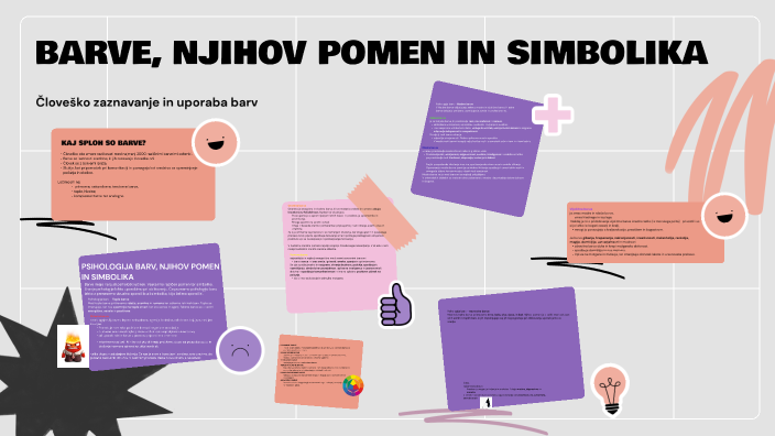 Barve: Pomen in Simbolika by valentina gep on Prezi