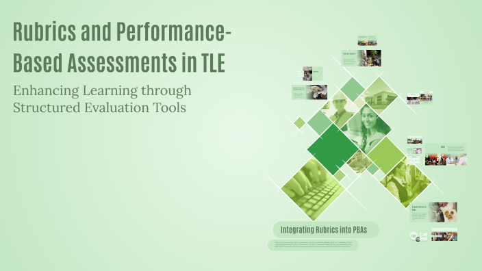 Rubrics and Performance-Based Assessments in TLE by Raymund John Samson ...