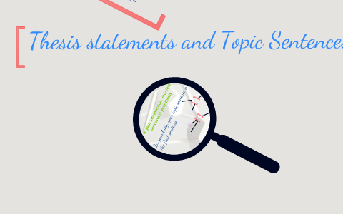 topic sentences by kristal province on Prezi