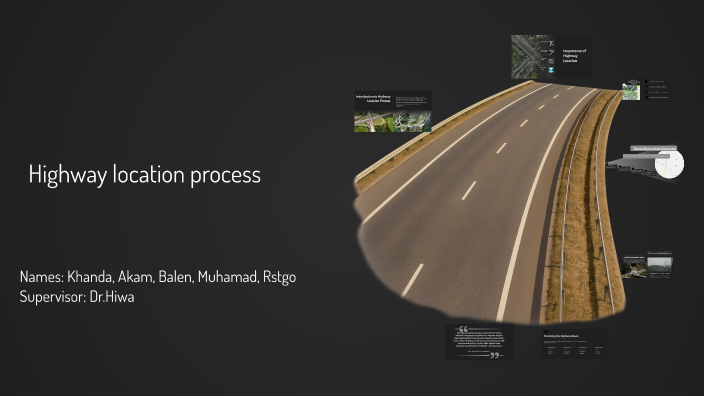 Highway Location Process: A Comprehensive Guide by Khanda Abdulwahed on ...